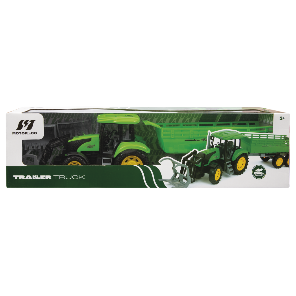 Trattore con rimorchio - Toys Center