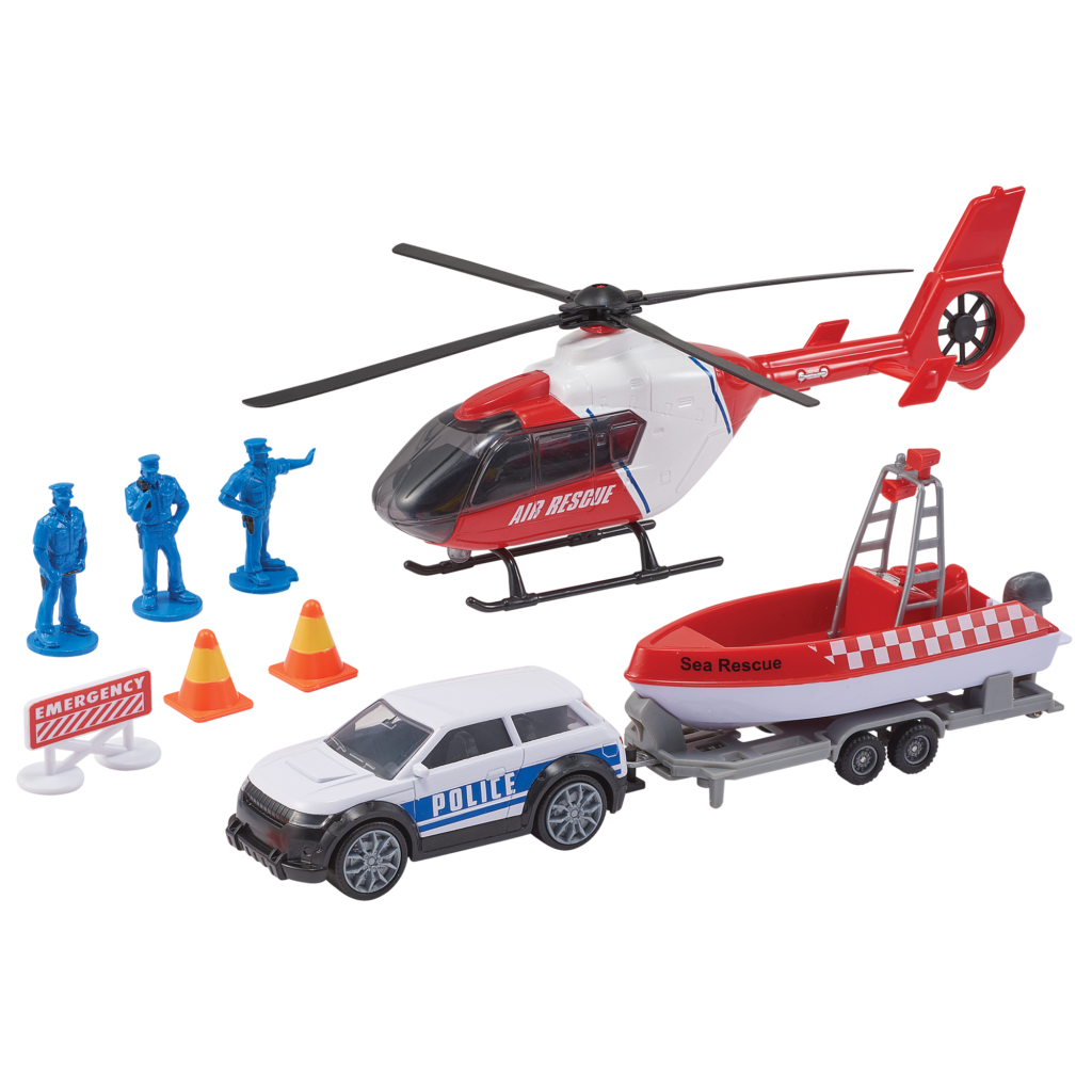 Set 5 auto in metallo - Toys Center